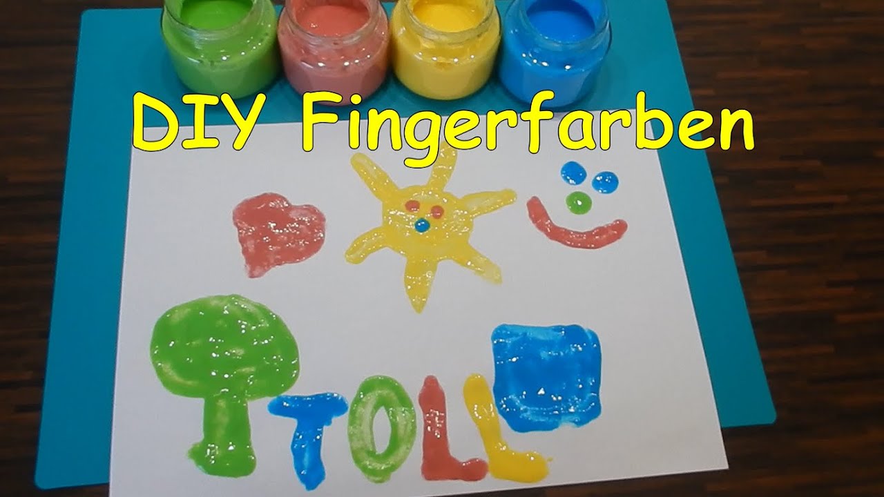 Fingerfarbe Selber Machen
