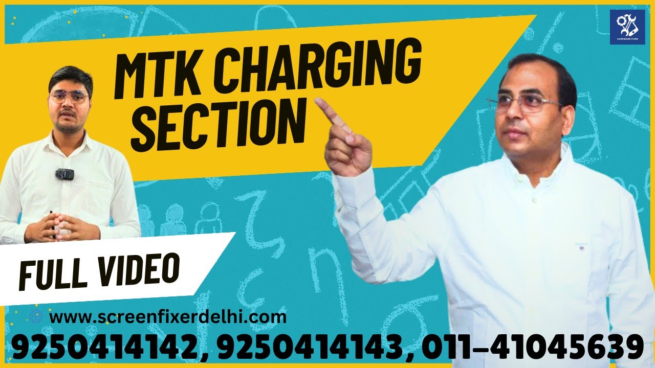 MTK Charging Section || Mobile Charging Section MTK || Mobile Repairing ...