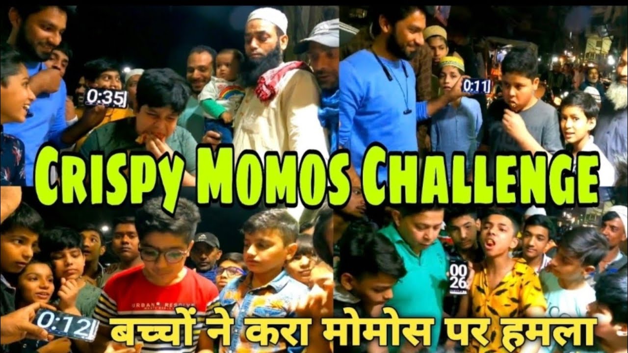 Momos Challenge|Momos Challenge Eating|Momos Challenge In Delhi|Momos ...