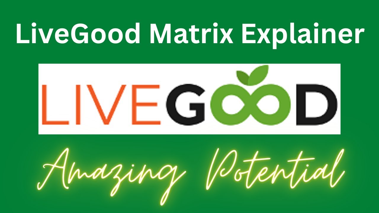 LiveGood Matrix Explainer - YouTube