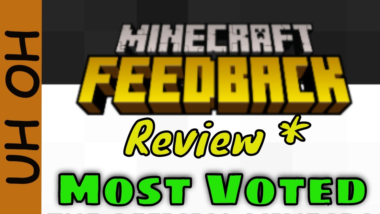 Most Voted Suggestions (not under review) - Minecraft Feedback Review ...