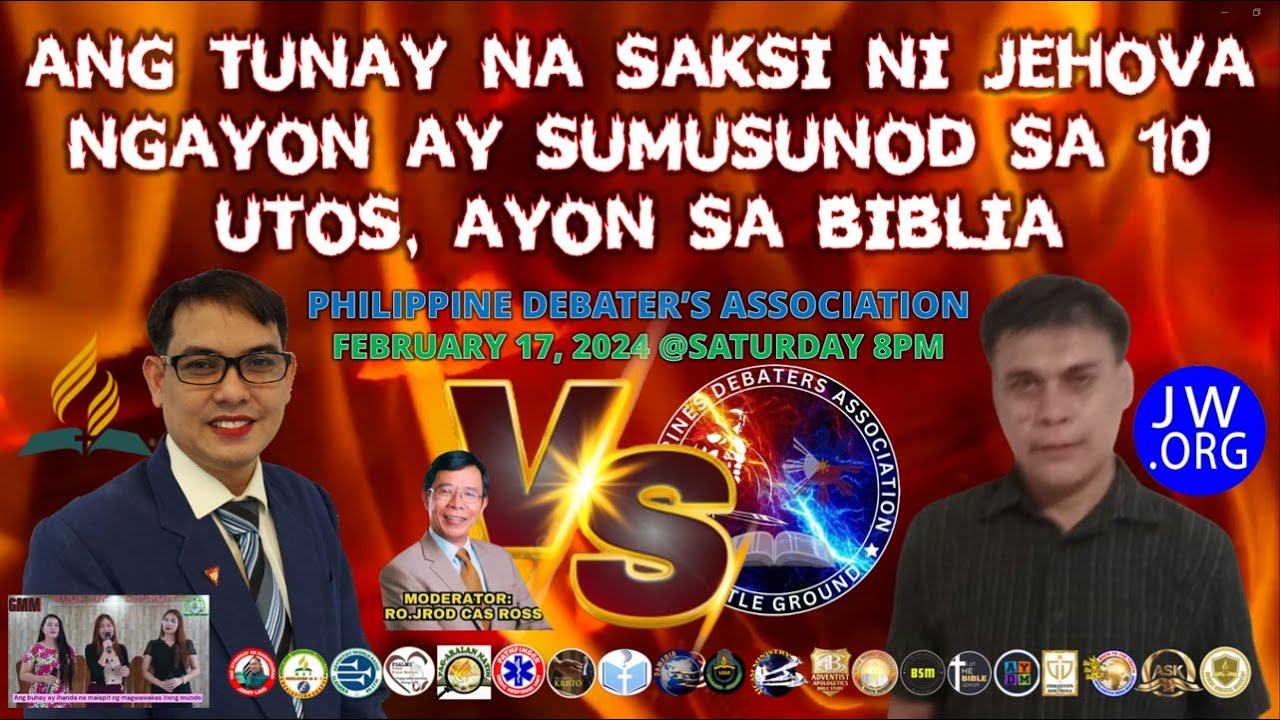 DEBATE 2024 : ANG TUNAY NA SAKSI NI JEHOVA AY SUMUSUNOD SA 10 UTOS ...
