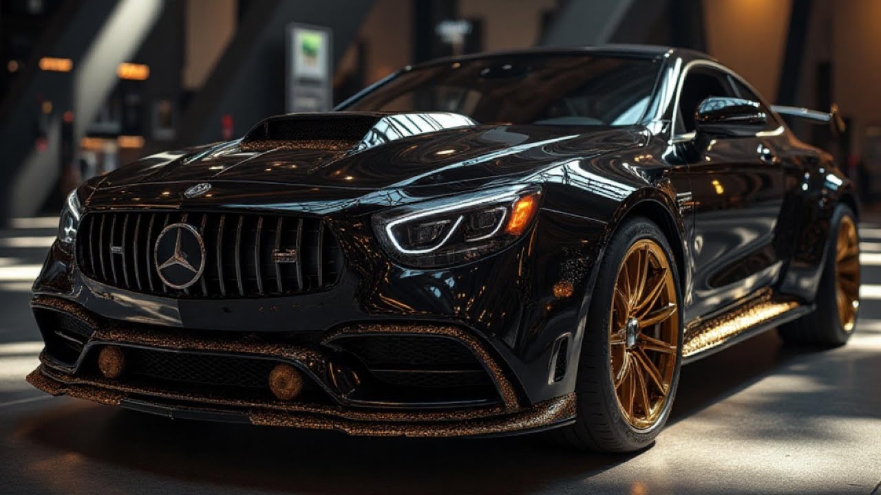 Unveiling 2025 Mercedes E-Class AMG – Wing Doors & Gold Details! - YouTube