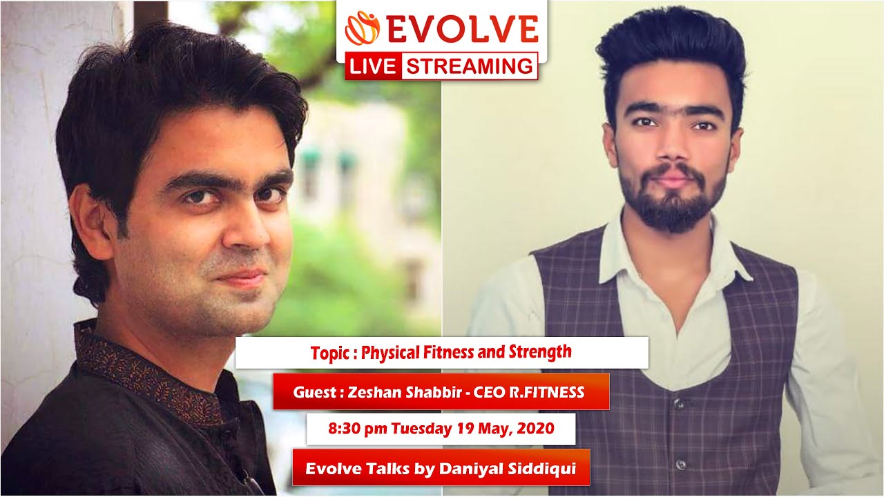 Evolve Talks with Mr. Zeeshan Shabbir - CEO R-Fitness - YouTube