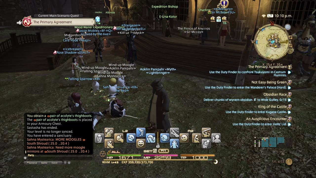 FINAL FANTASY XIV - Moogle Minions dancing! - YouTube