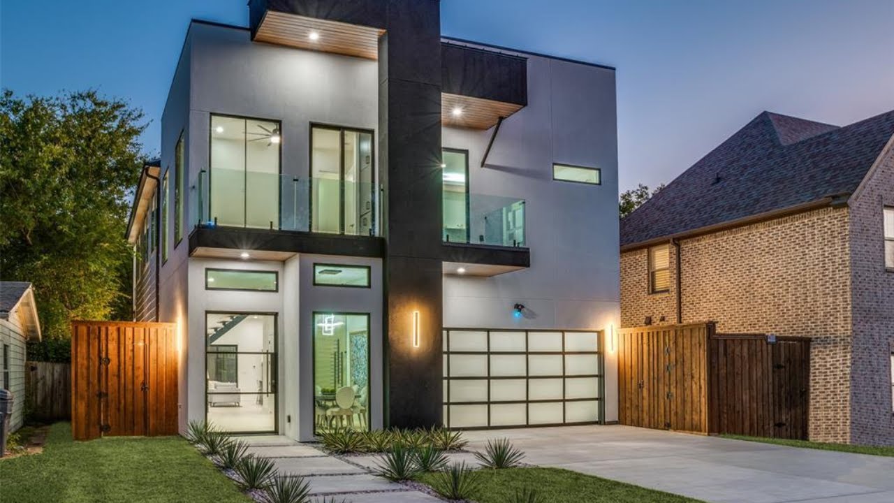 INSIDE AN ULTRA MODERN LUXURY HOUSE W/ 20-FOOT CEILINGS IN A HIGHLY ...
