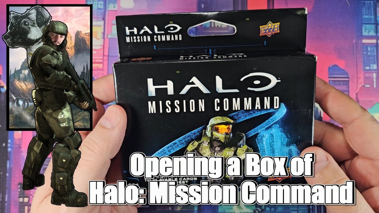 Opening Up Halo: Mission Command cards from Upper Deck - YouTube