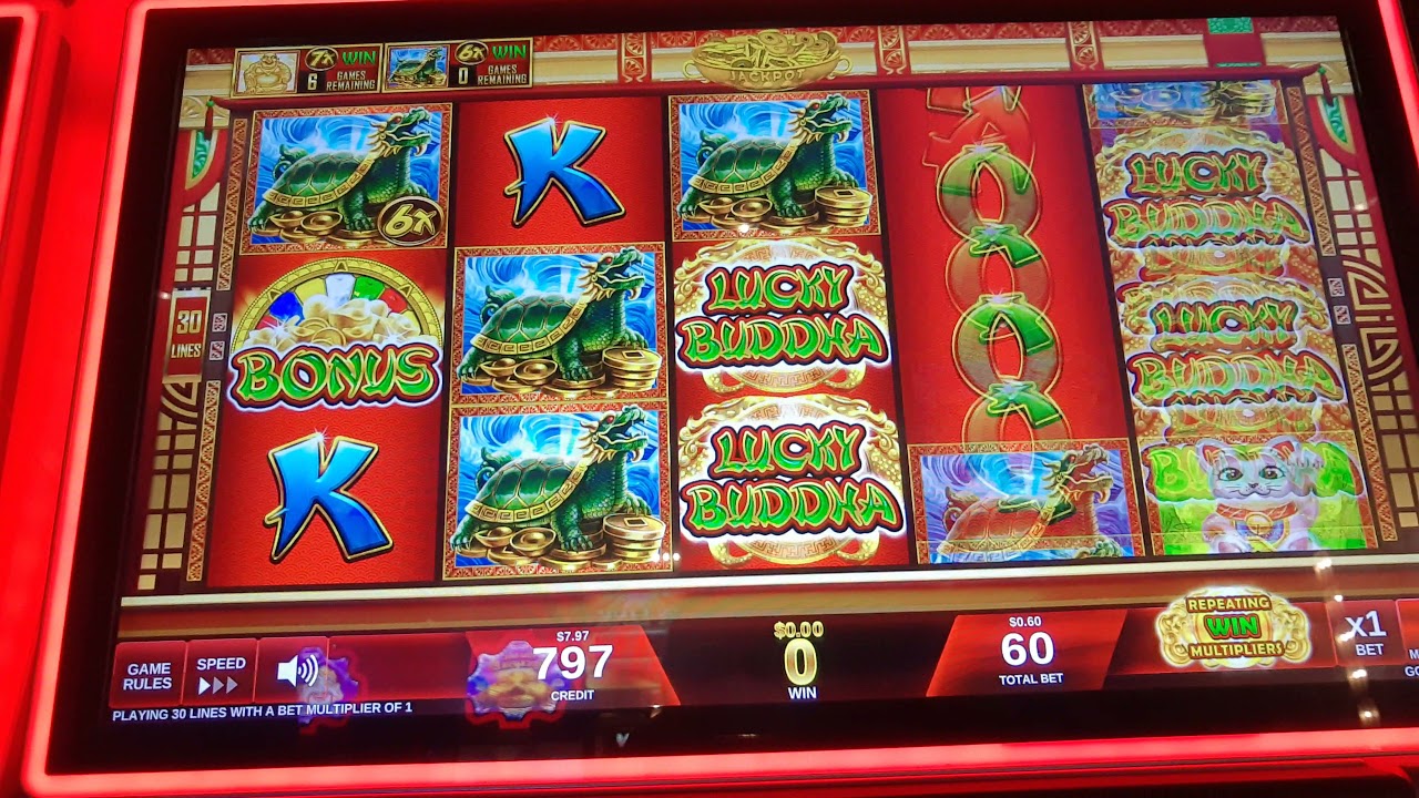 🍀 LUCKY BUDDHA Slot Play at Soboba Casino - YouTube