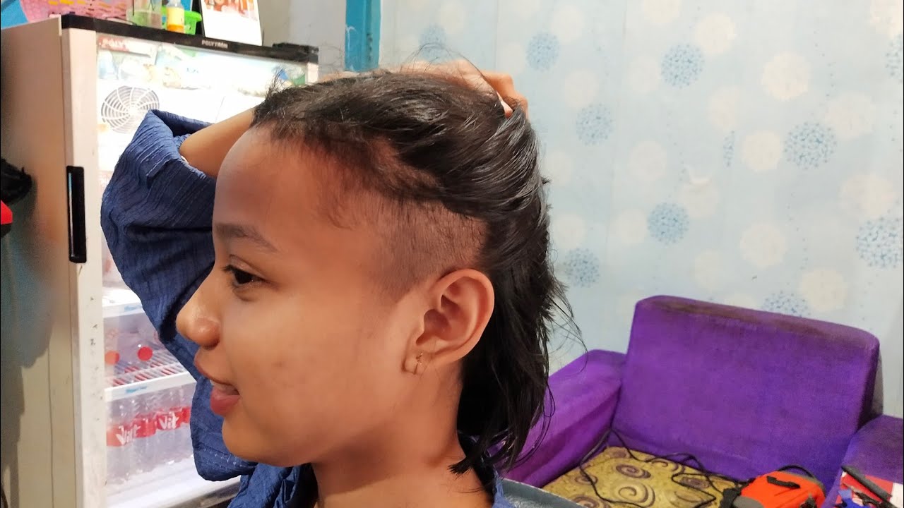 Ini keren Sih, Undercut Belakang Samping & Potong Bob || Haircut School ...
