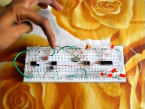 REACTION TIMER GAME CIRCUIT by vvit students - YouTube