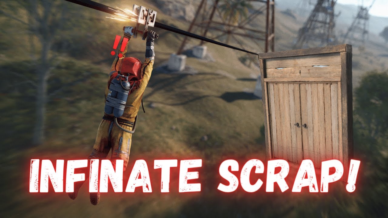 How to get free loot deliveries in rust. Zipline edition! - YouTube