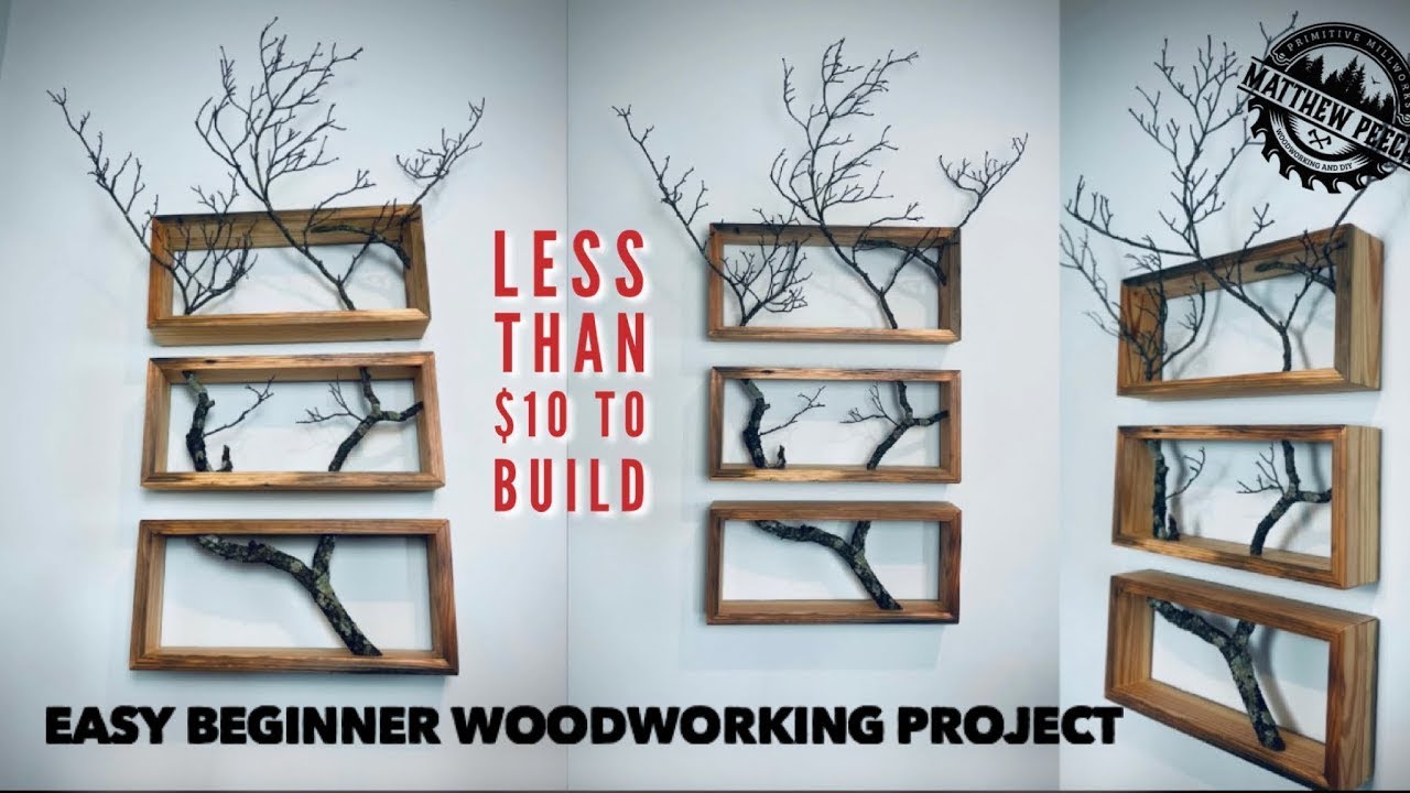 Make Money Woodworking - Easy Beginner Project - YouTube