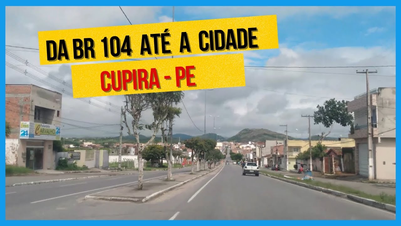 Conhecendo a Cidade de Cupira Pernambuco - YouTube