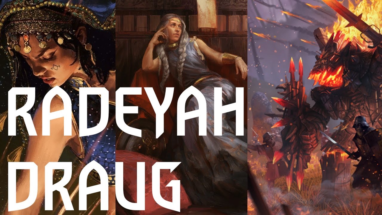 [Gwent] Radeyah Draug NR deck guide + gameplay - YouTube