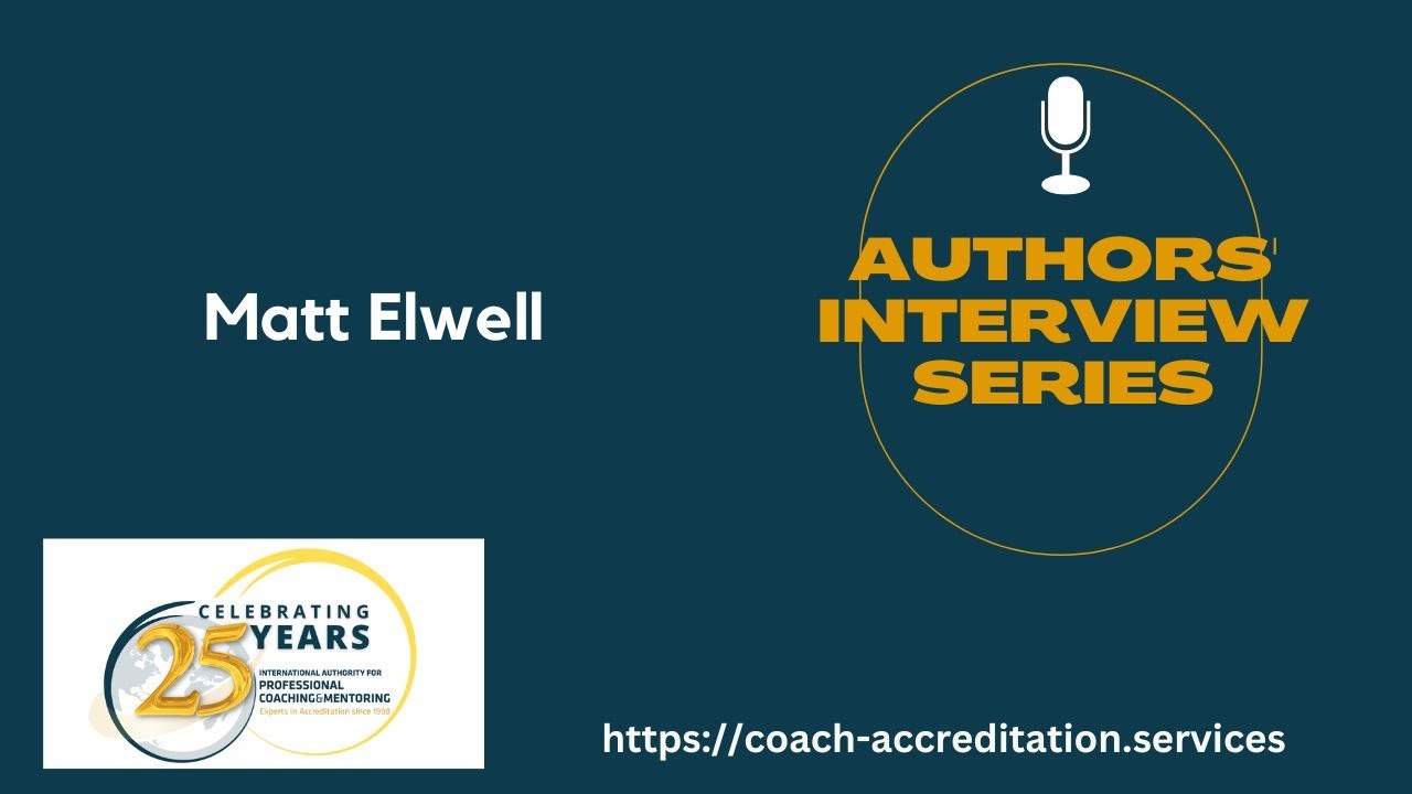 IAPC&M Authors' series: Matt Elwell - YouTube