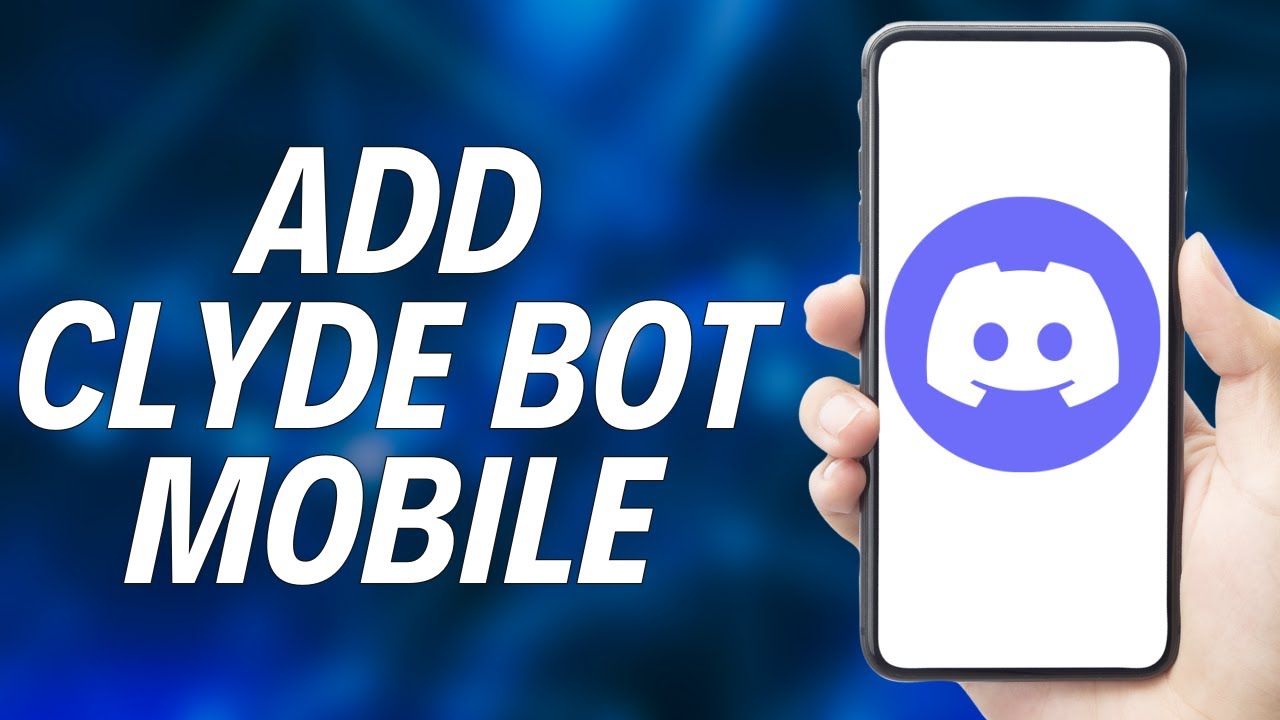 How to Add Clyde Bot on Discord Server Mobile (2024) - YouTube