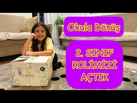 Okula Dönüş | Kırtasiye Kolisi Açma | 2. Sınıf