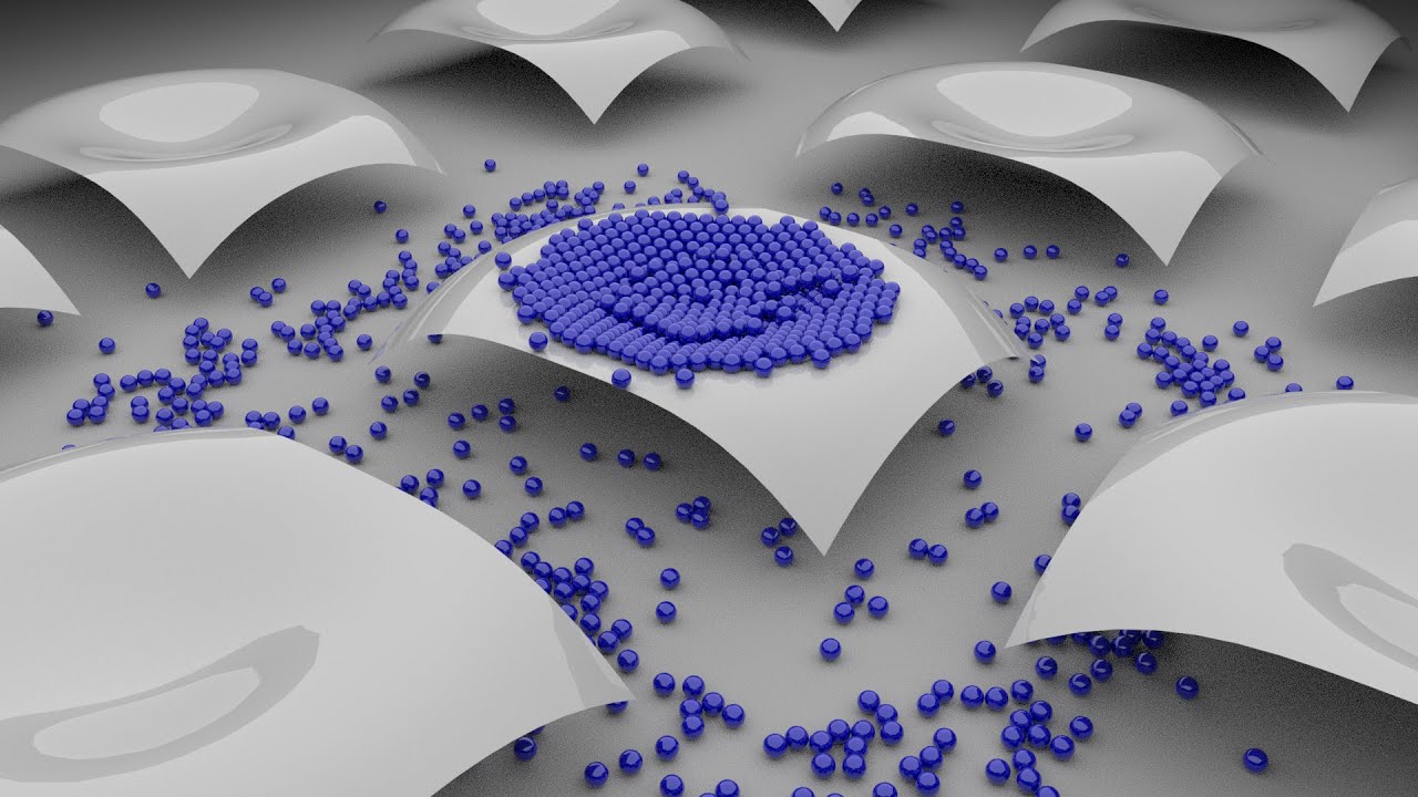 background music# Dynamic 3D Art Particle#blue balls #3d #art - YouTube