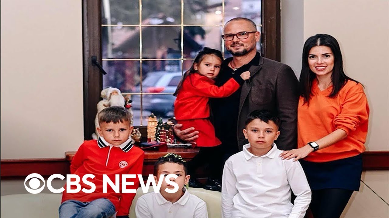 Ukrainian family chooses to stay in Ukraine amid Russian invasion: "We ...