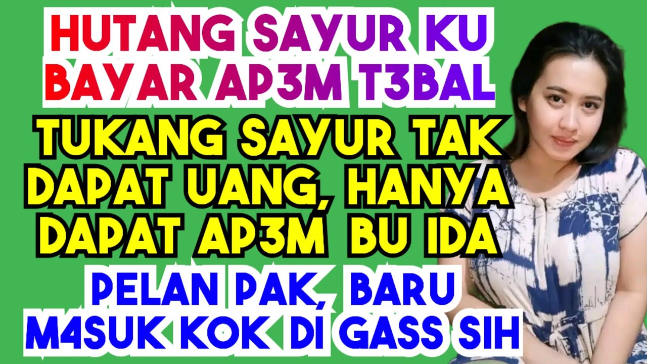 perjalanan di bonceng tukang sayur tua | Cerpen Romantis - YouTube