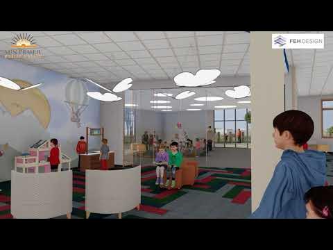 Sun Prairie Public Library: Flythrough Animation - YouTube