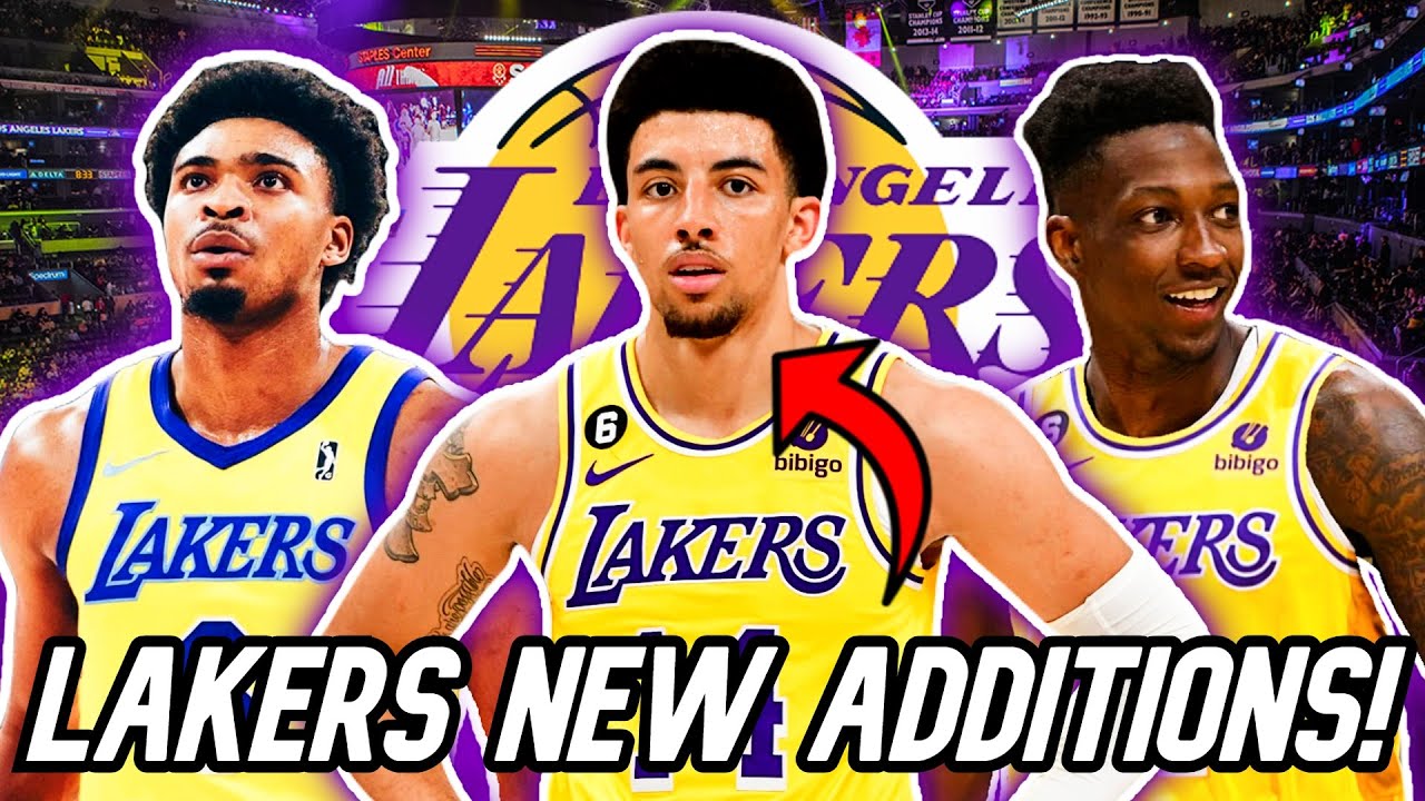 Meet the Lakers BRAND NEW Additions! | Lakers Sign Scotty Pippen Jr, 3 ...