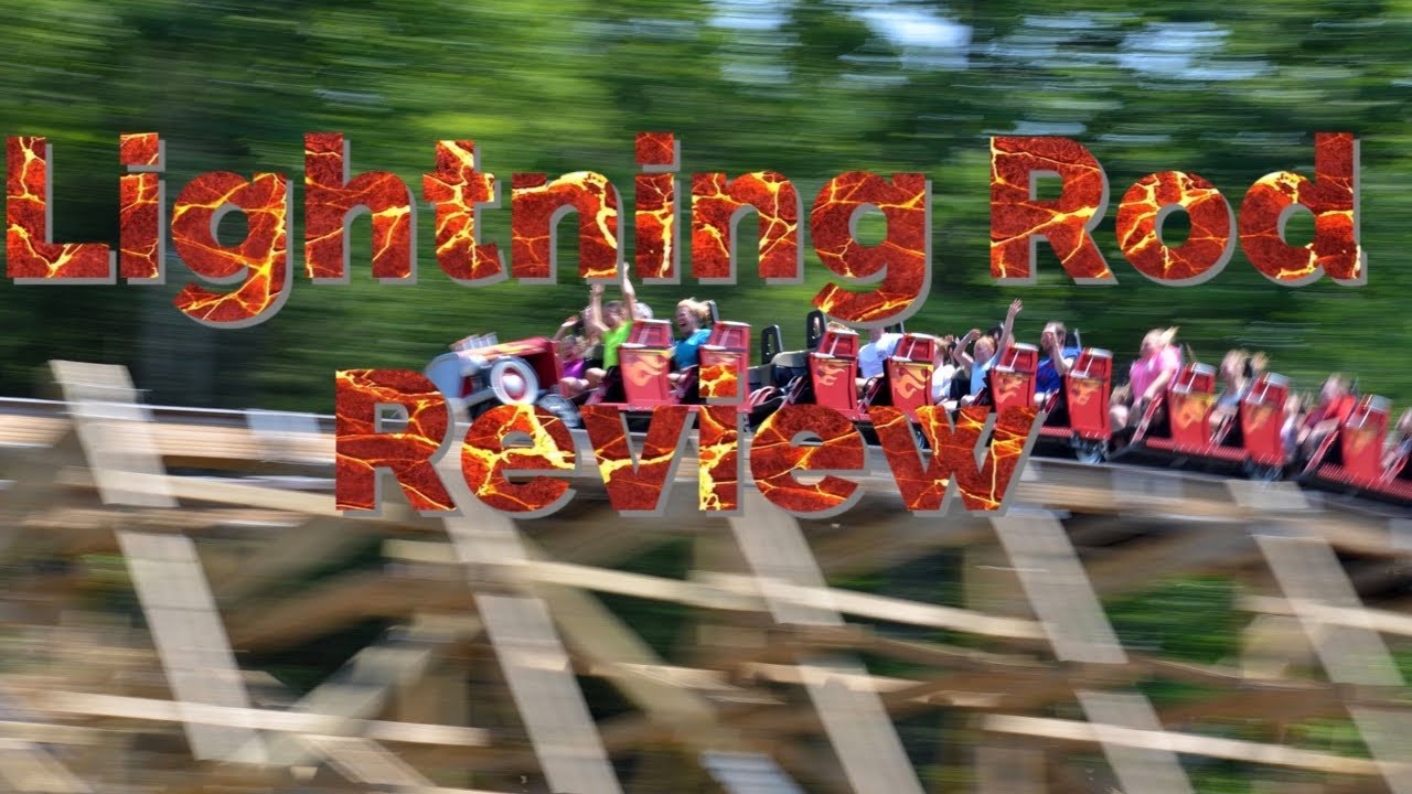 Lightning Rod Review,INSANE RMC Launched Wooden Coaster At Dollywood ...