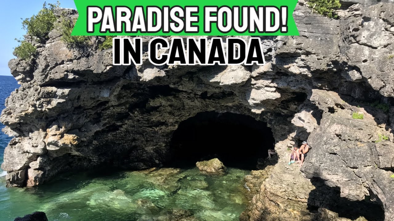 Paradise found in Tobermory, Canada - Stunning caves and crystal clear ...