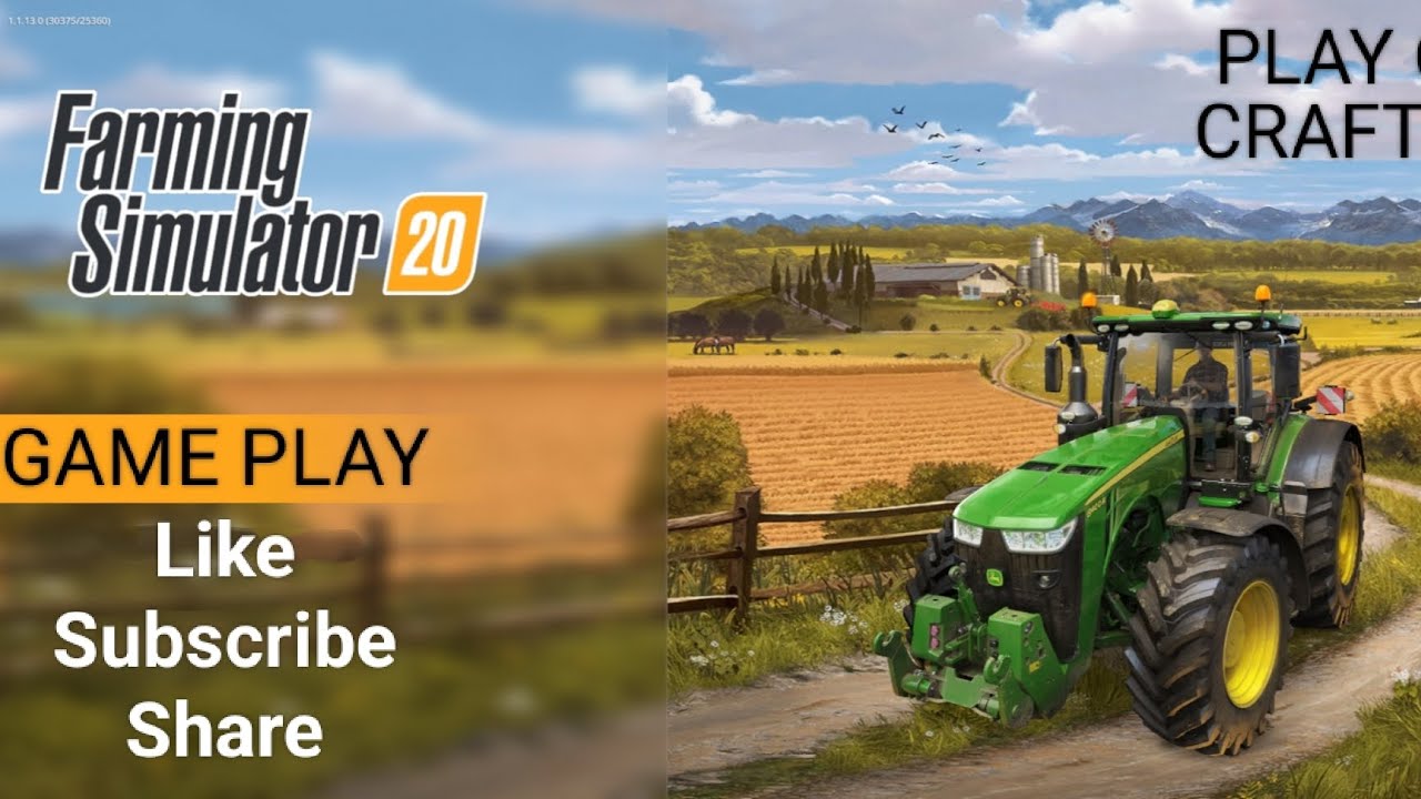 cultivating the field, day 1, farming simulator 2020. #fs20 #farming # ...
