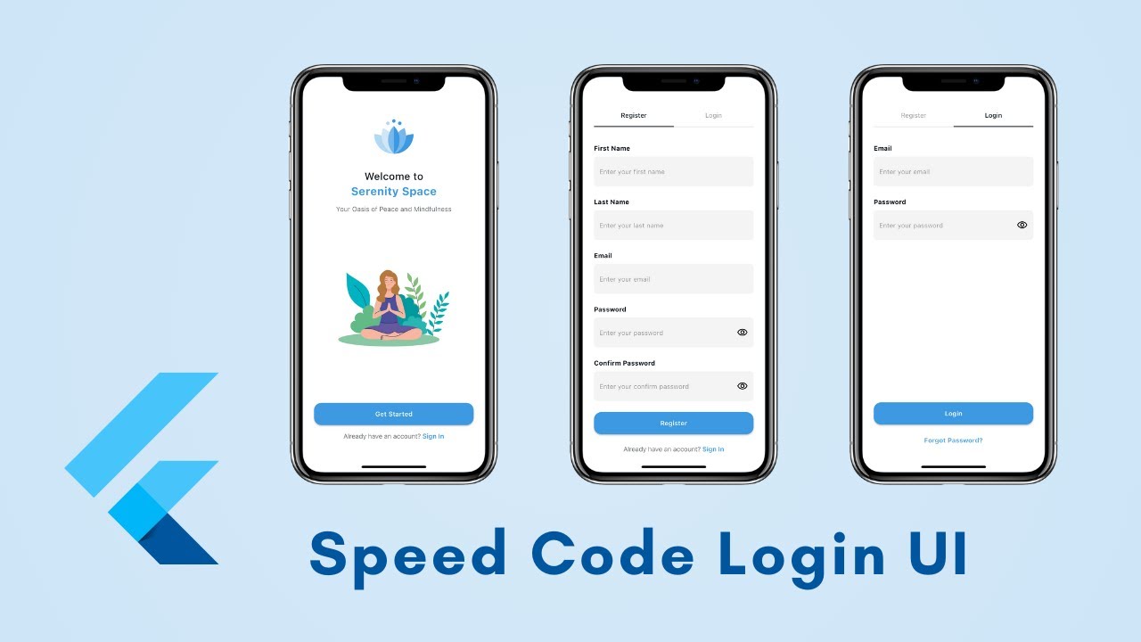 Meditation App • Flutter UI Speed Coding - YouTube
