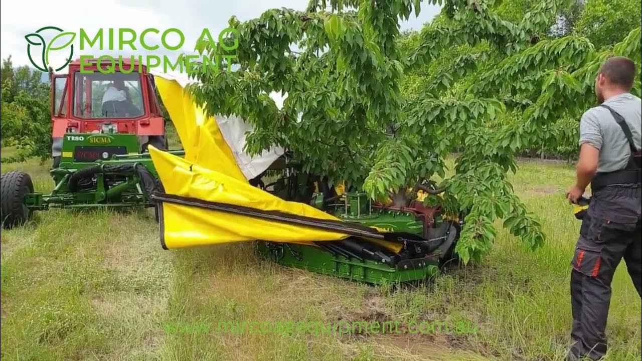 MAE Sicma TR-80 Olive Harvester - YouTube