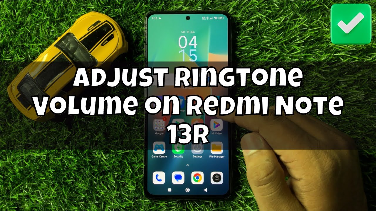 How to Adjust Ringtone Volume on Redmi Note 13R | Sound Settings on ...