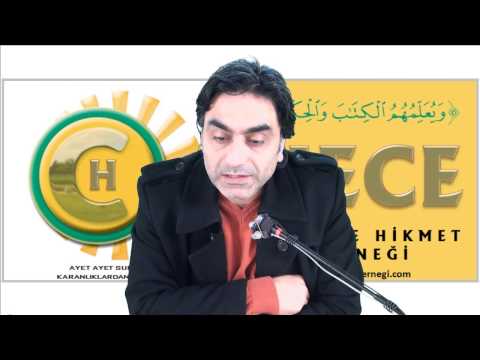 22.02.2015  16 - NAHL Suresi  24 - 25 - 26   Prof. Dr. Halis Aydemir