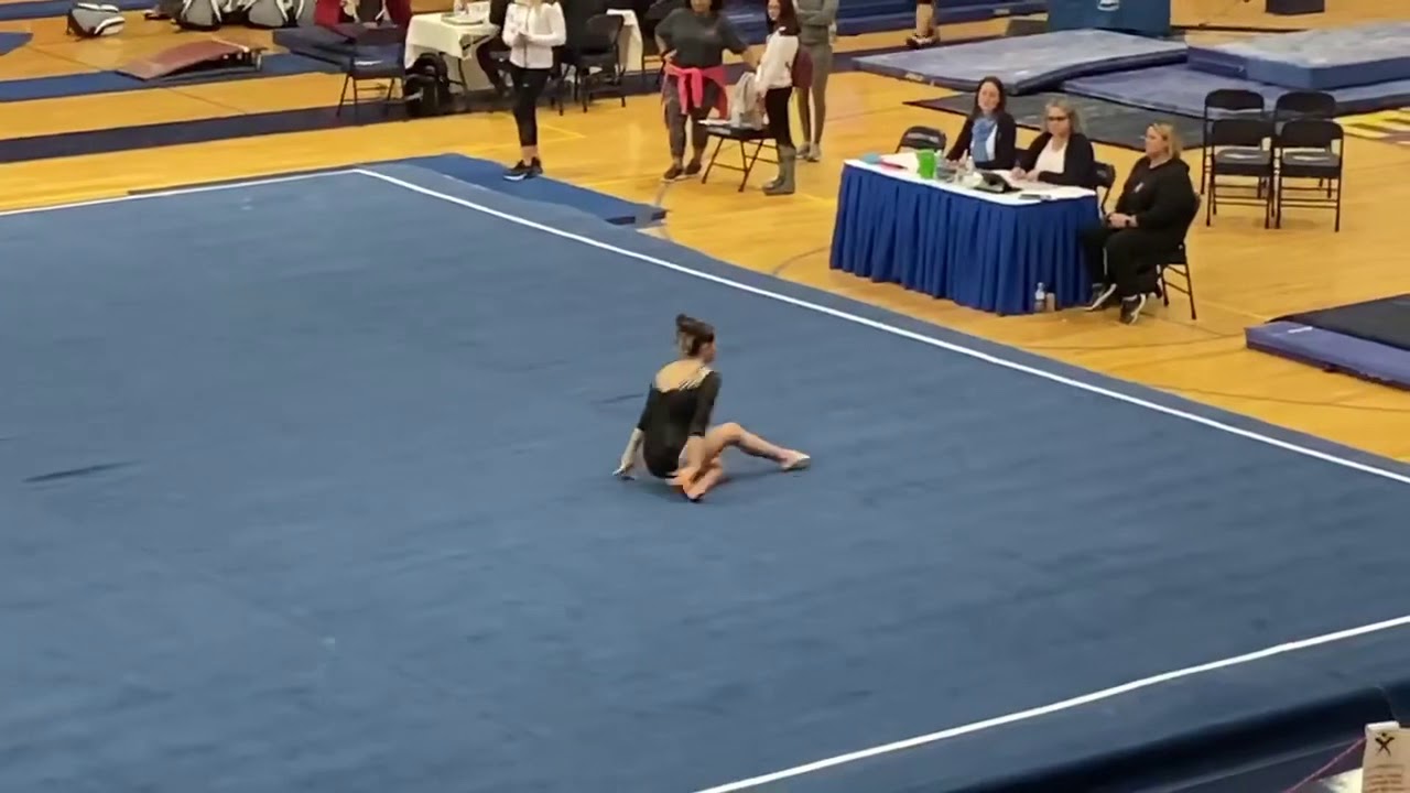Class of 2022 Gymnast- Vanessa Neubauer - YouTube