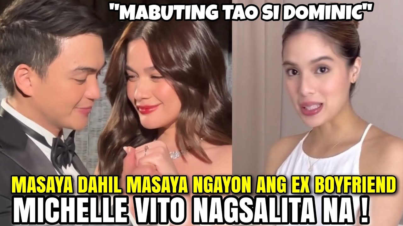 Ex NOBYA ni Dominic Roque na si Michelle Vito MASAYA dahil IKAKASAL na ...