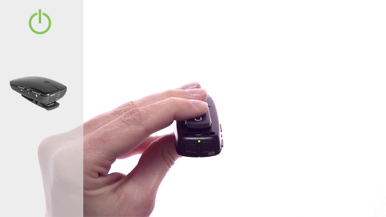 Turning on and off Cochlear™ Wireless Mini Microphone 2 / 2+ - YouTube