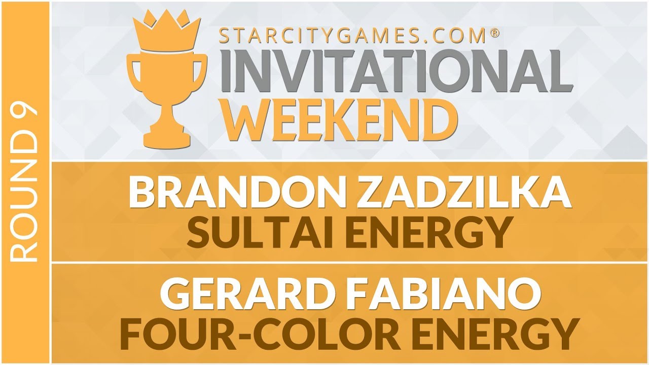 SCGINVI - Round 9 - Gerard Fabiano vs Brandon Zadzilka [Standard] - YouTube