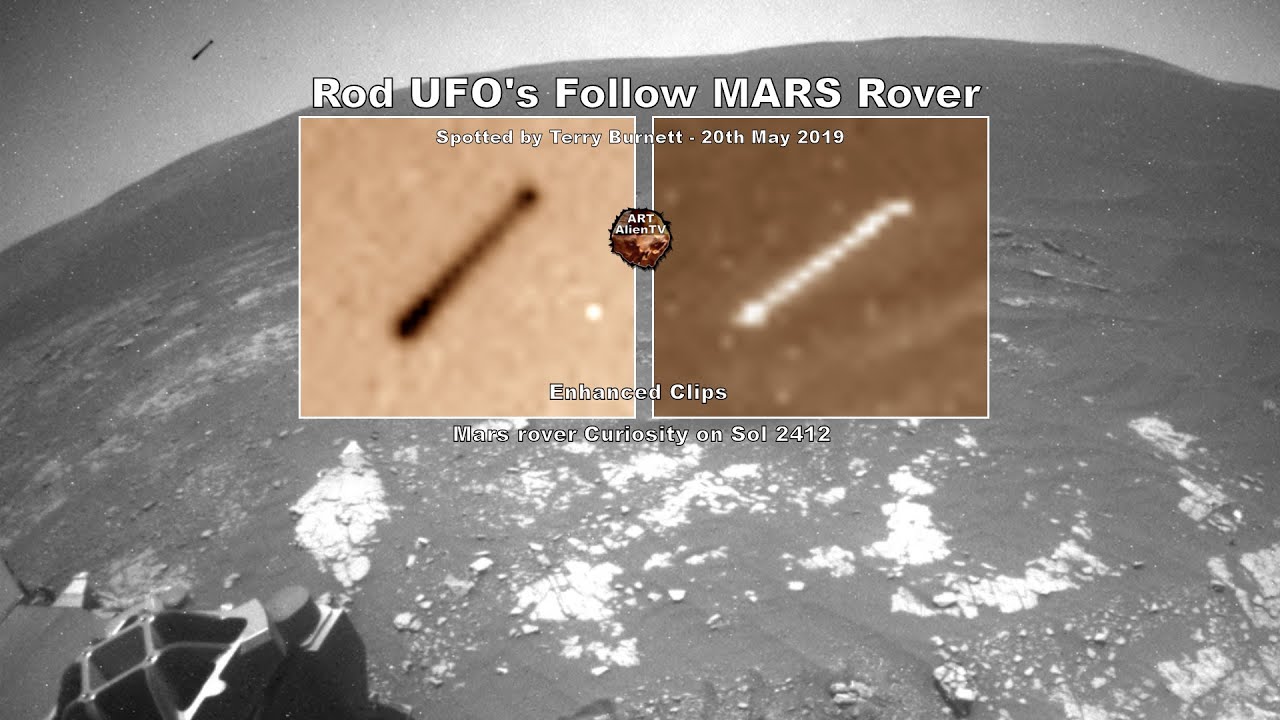 Rod UFOs Follow MARS Rover - SD1 - YouTube