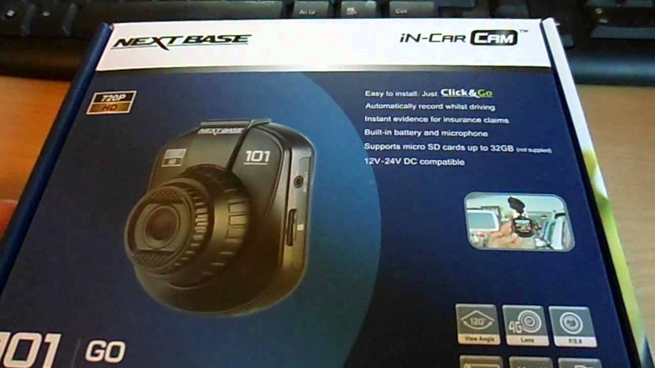 Next Base In Car Cam 101 720p In-Car Cam Review - YouTube