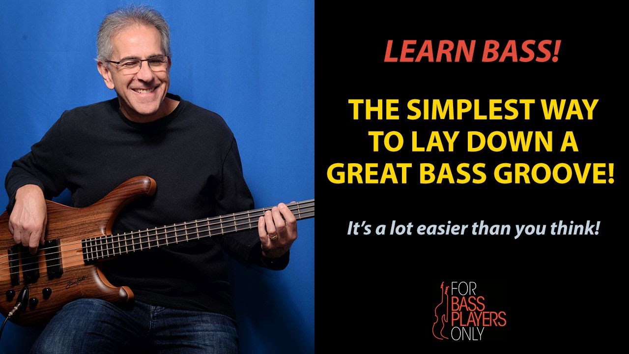 The simplest way to lay down a great bass groove! - YouTube