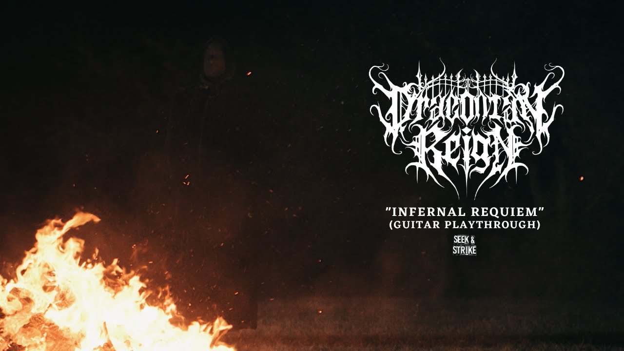 Draconian Reign - "Infernal Requiem" (Guitar Playthrough) - YouTube