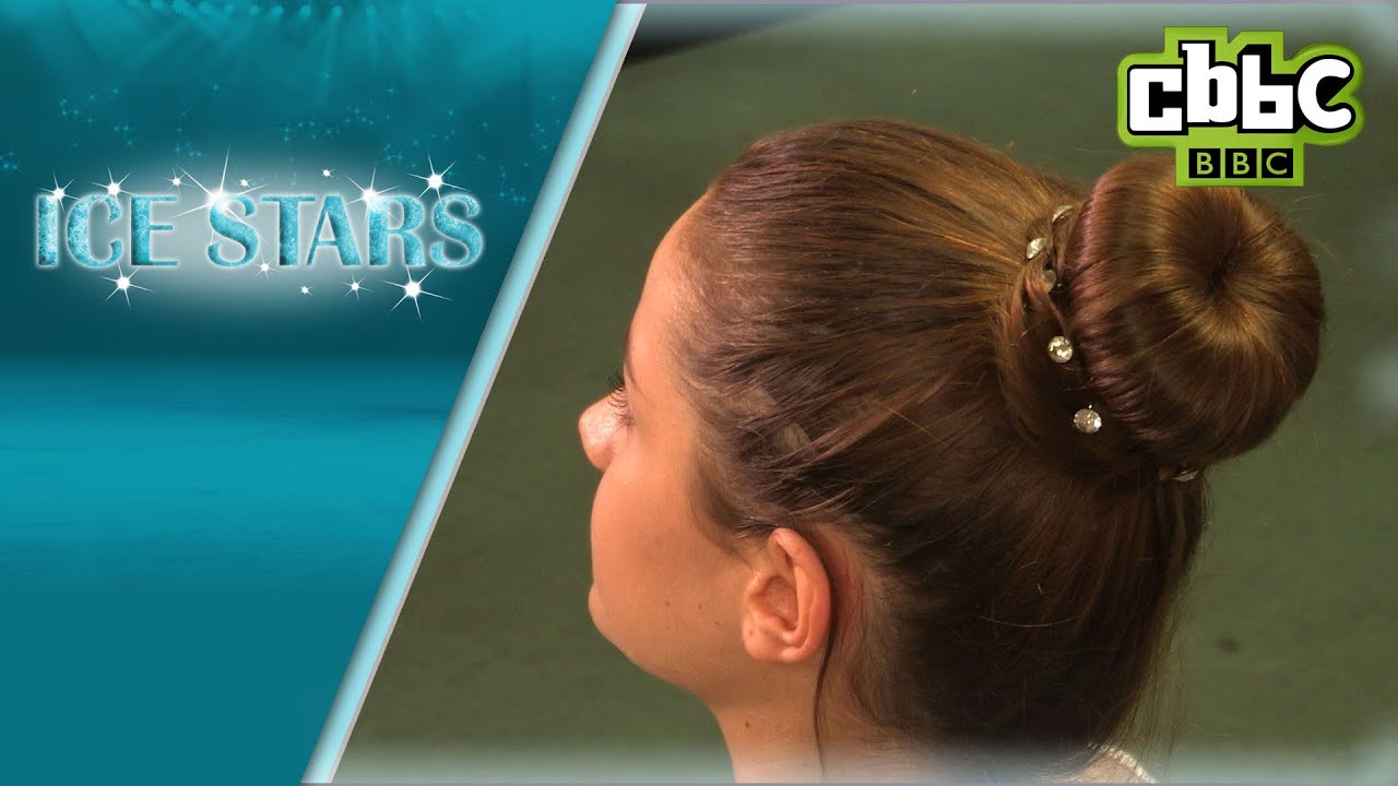 Ice Stars Tips: How to do a bun - CBBC - YouTube