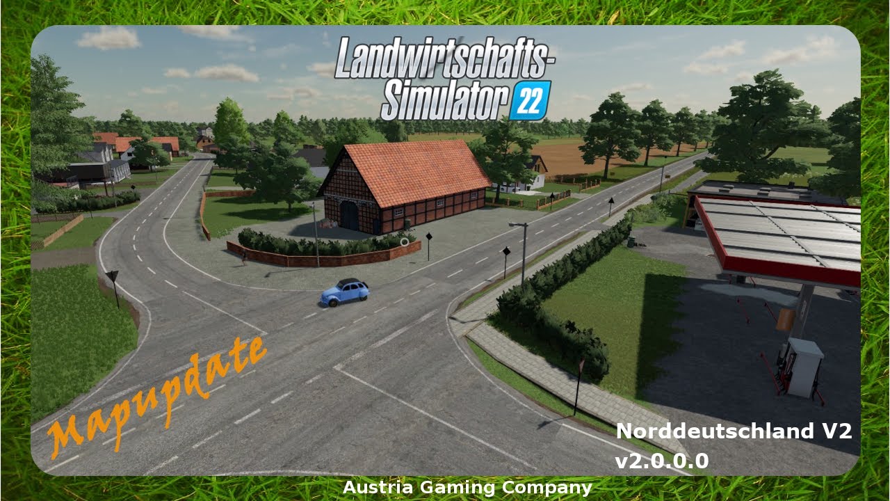 LS22 Mapupdate ★ Norddeutschland V2 v2.0.0.0 - YouTube