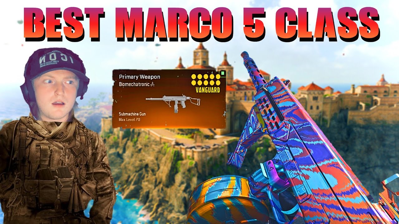 WARZONE BEST MARCO 5 CLASS! TOP LOADOUT FOR SMG - THIS GUN IS HACKS ...