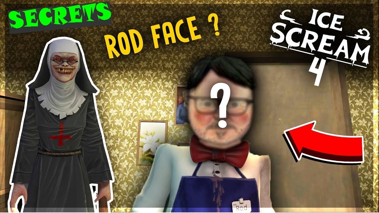 ICESCREAM 6 | ROD Face Reveal | ICESCREAM Horror Neighbourhood Game ...