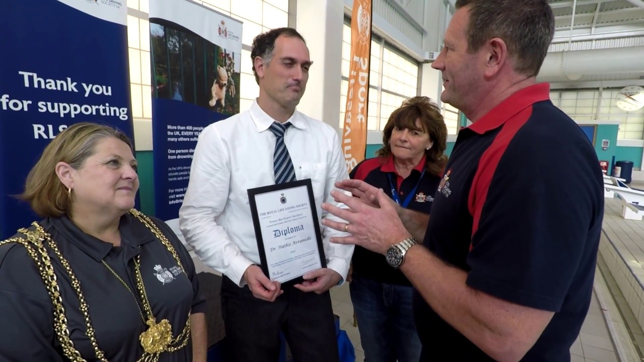 Dr. Stathis Avramidis receives RLSS Commonwealth Award 2017 - YouTube