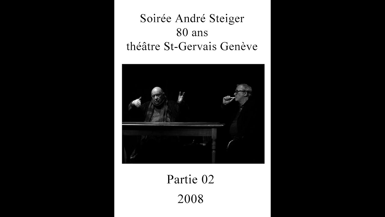 Soirée organisée, au théâtre Saint-Gervais - Genève, pour les 80 ans d ...