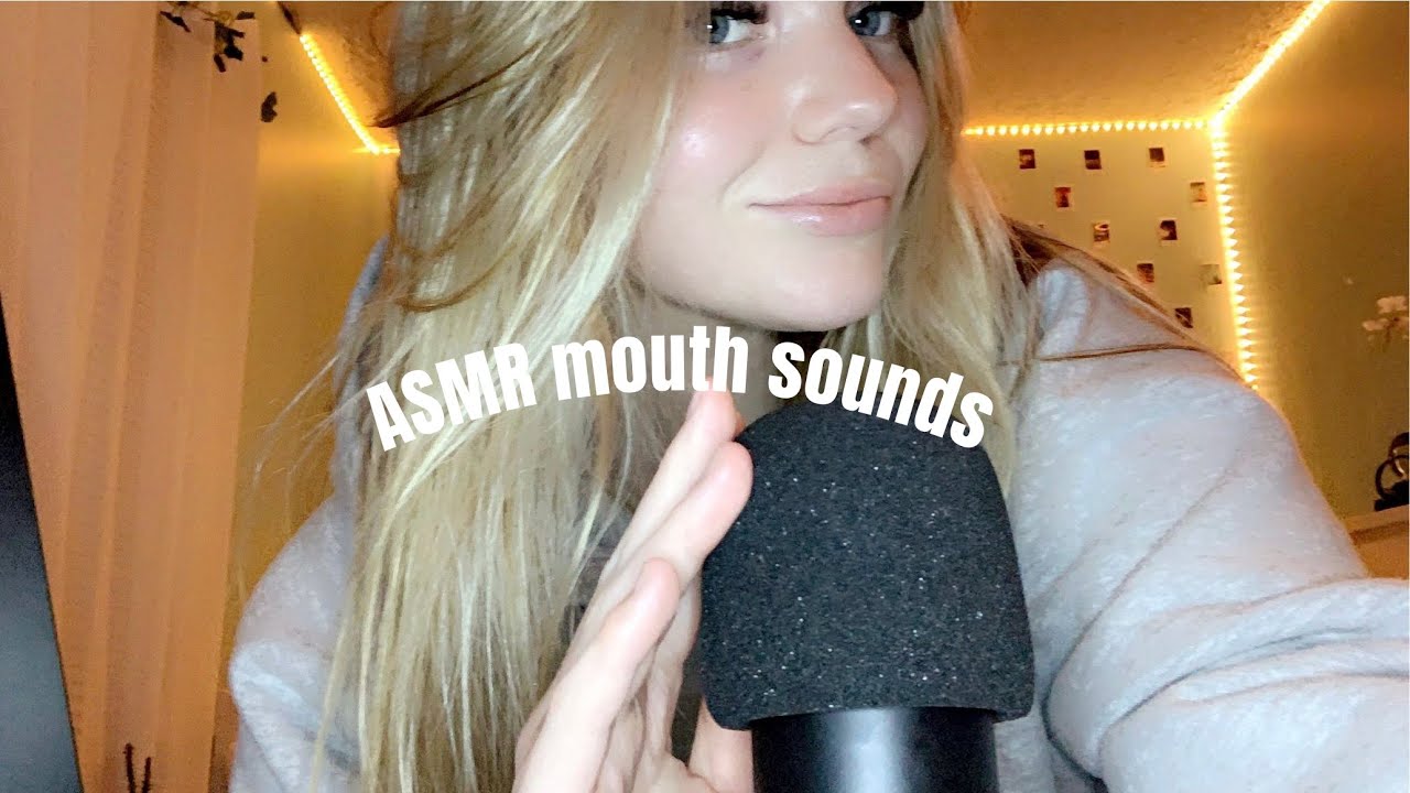 TINGLY MOUTH SOUNDS AND SAYING “shh” OCCASIONALLY {asmr} - YouTube