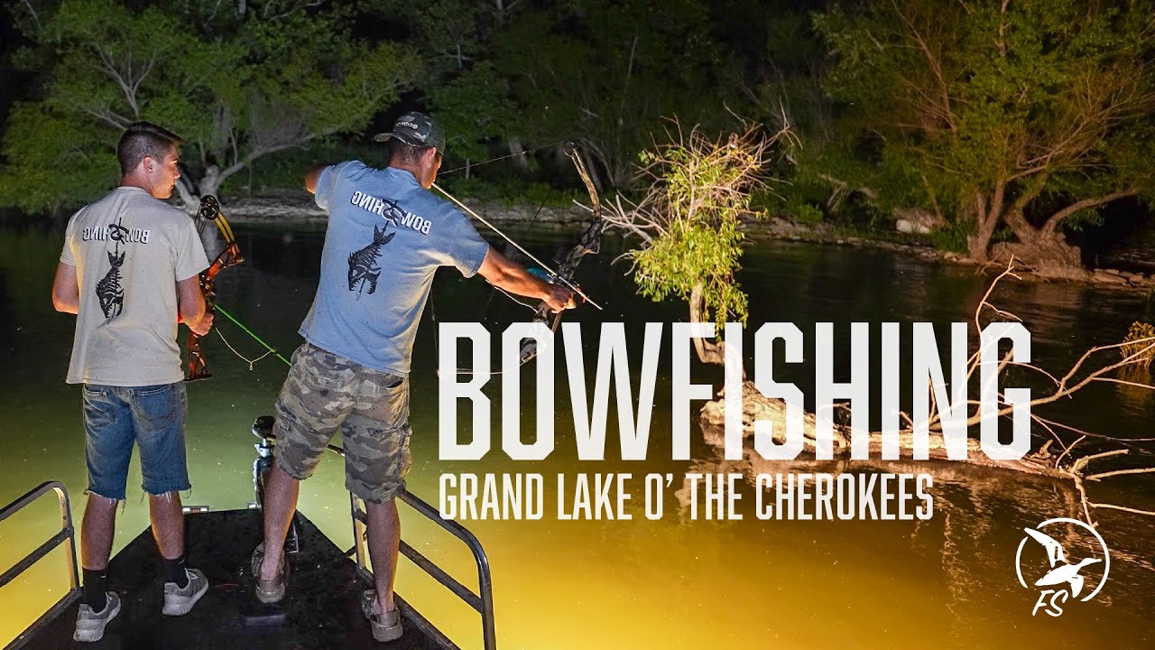 Bowfishing Grand Lake O' The Cherokees with the Cheapest Arrows on ...