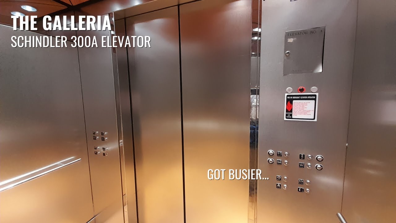 [R] Terrible Schindler 300A Hydraulic Elevator 1 | The Galleria ...